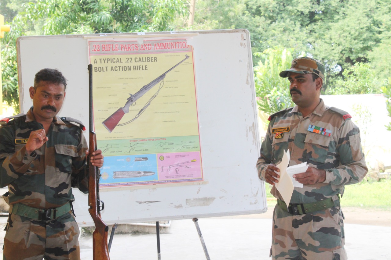 NCC Rifle shooting, Prismatic compass classes successfully completed by ...