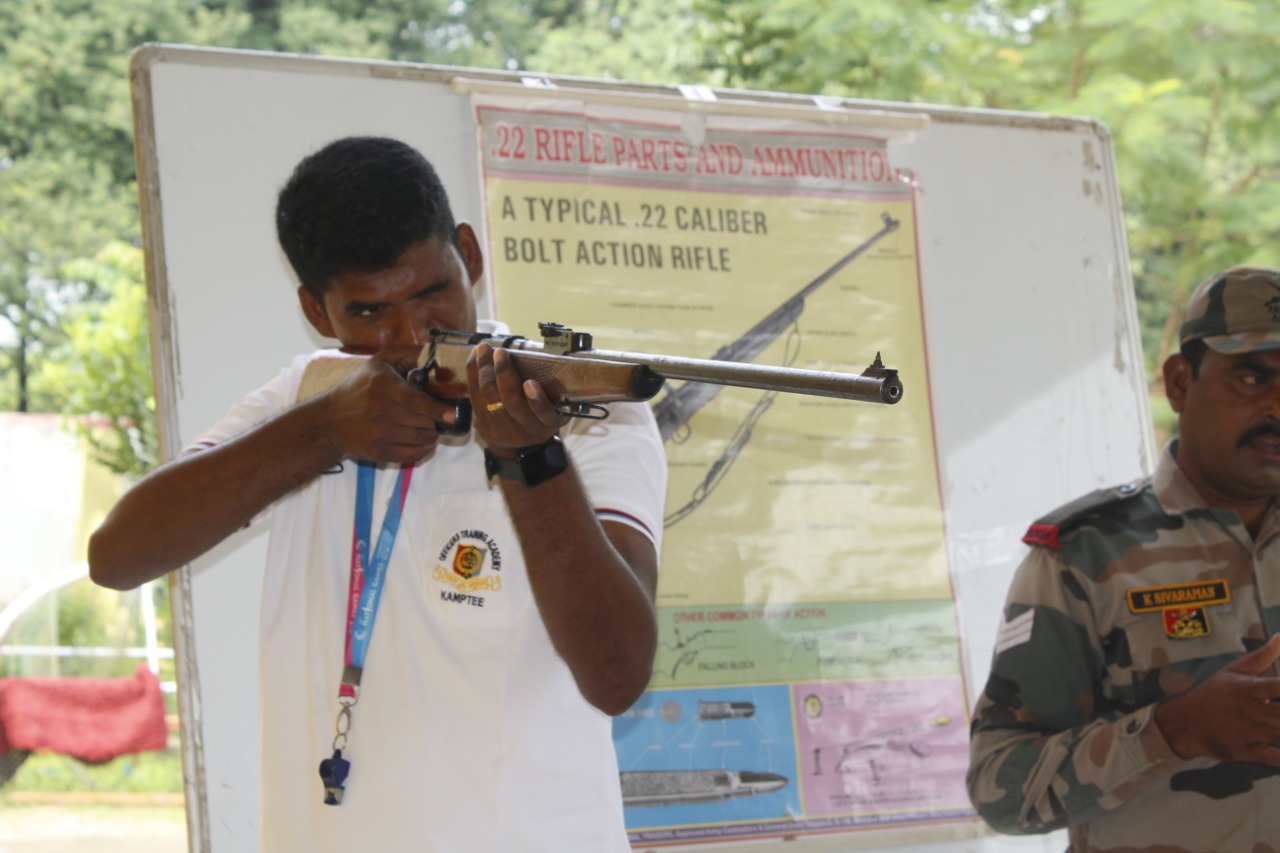 NCC Rifle shooting, Prismatic compass classes successfully completed by ...