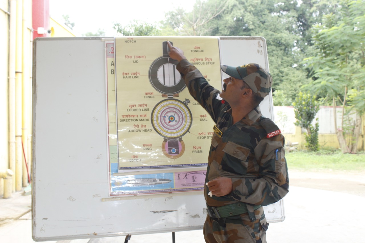 NCC Rifle shooting, Prismatic compass classes successfully completed by ...