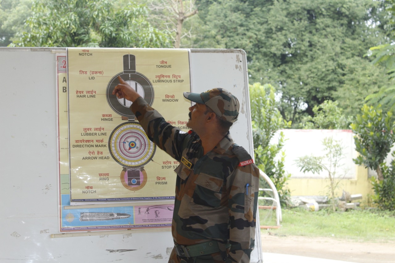 NCC Rifle shooting, Prismatic compass classes successfully completed by ...